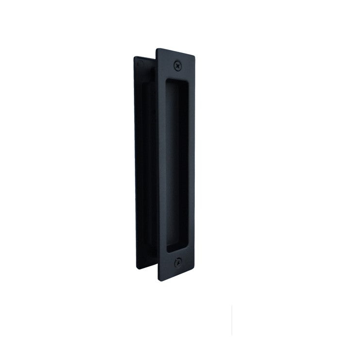 Rectangle Matt Black Sliding Flush Pulls (Pair) - 180mm x 38mm – The Tapware Outlet