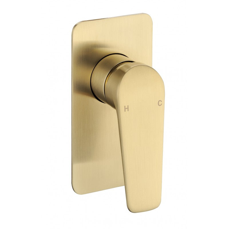 Solange Shower & Bath Mixer - Brushed Gold – The Tapware Outlet