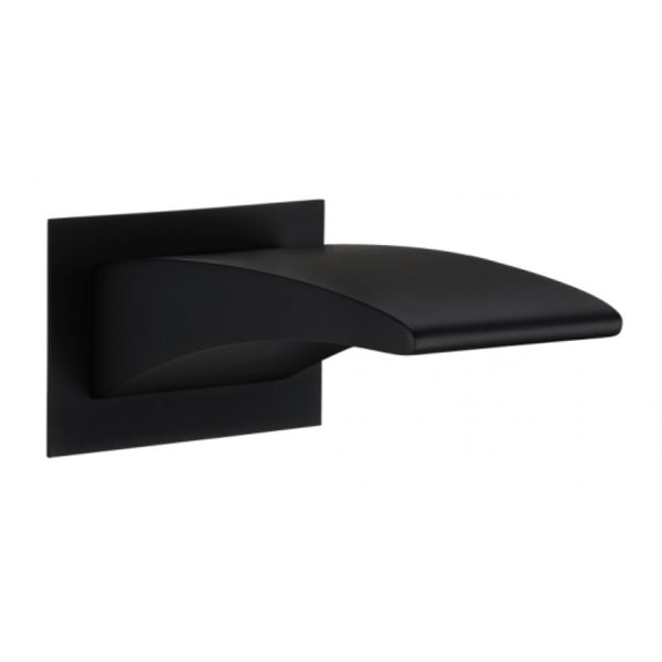 Cascade Waterfall Bath Spout 175mm - Matt Black – The Tapware Outlet