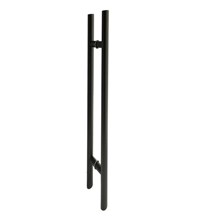 Matt Black Entry Door Pull Handle (Pair) 1200mm - Kiama Series – The ...