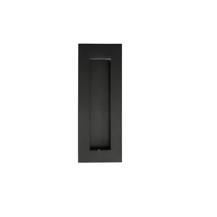 Matt Black Sliding Flush Pull - 120mm x 50mm – The Tapware Outlet