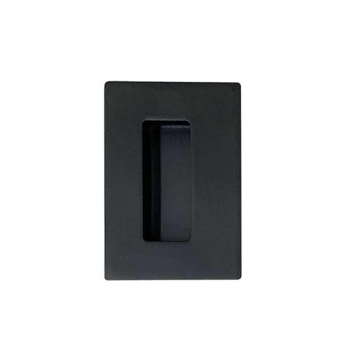 Matt Black Sliding Flush Pull - 97mm x 66mm – The Tapware Outlet