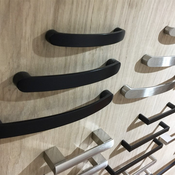 Matt Black kitchen Handles (96mm) - Cam Series – The Tapware Outlet