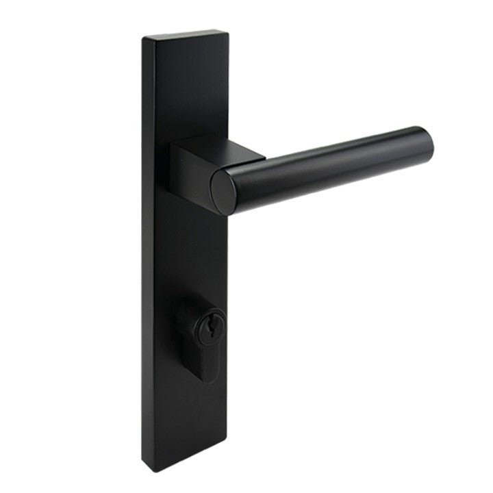 Matt Black Entry Door Lock Set - Fraser Series – The Tapware Outlet