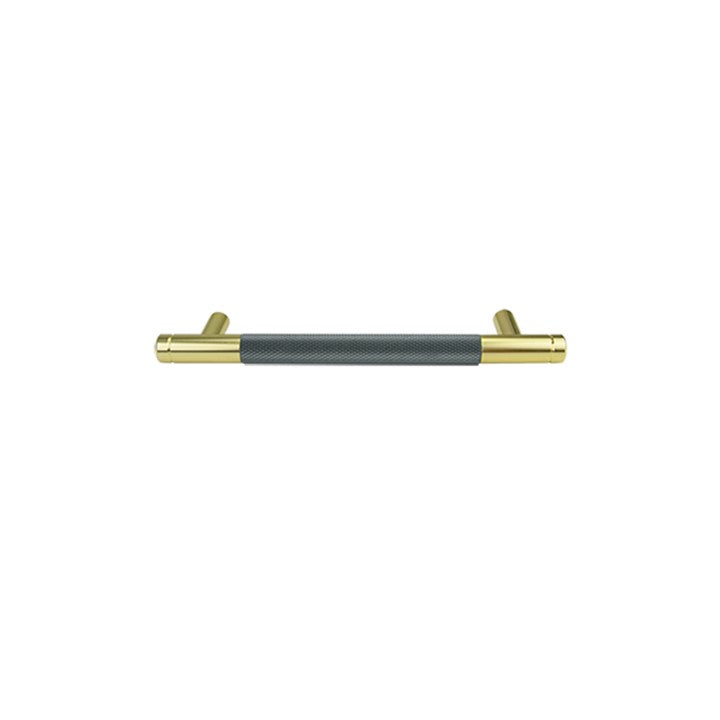Mixed Brass Grey Finish kitchen Handle (128mm) - Viper Series – The ...
