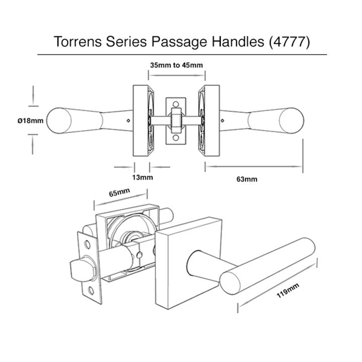 Eva Series Entrance Handle Set - Brushed Gold – The Tapware Outlet