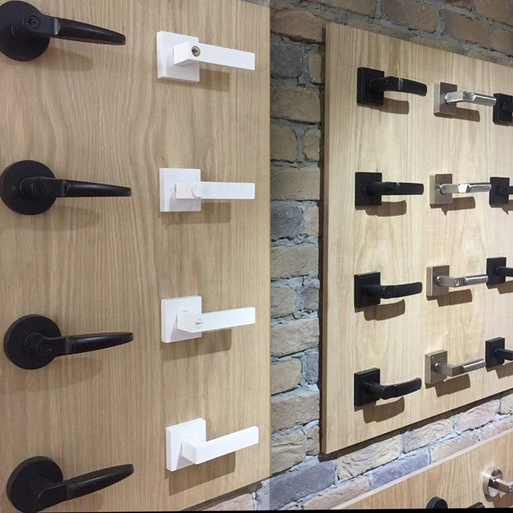 Reef Series Entrance Lock Set - Pure White Finish – The Tapware Outlet