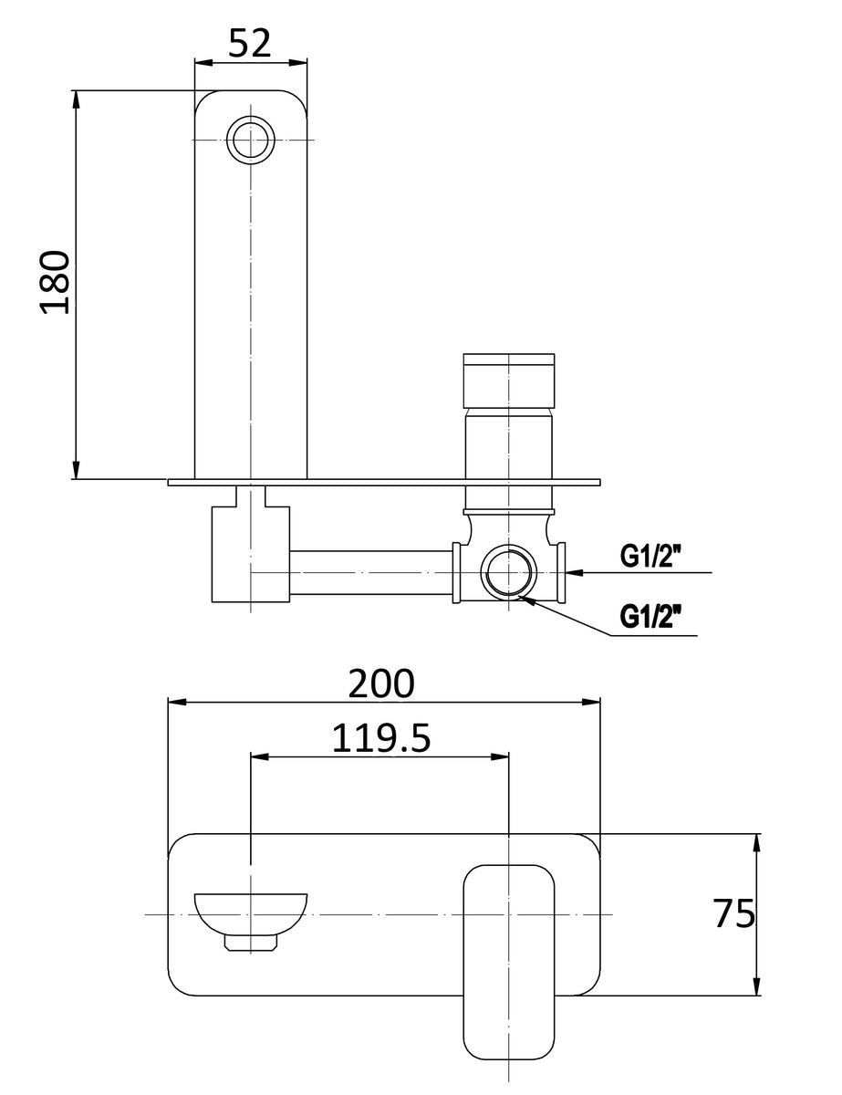 Nova Wall Mixer & Spout Combination - Chrome – The Tapware Outlet