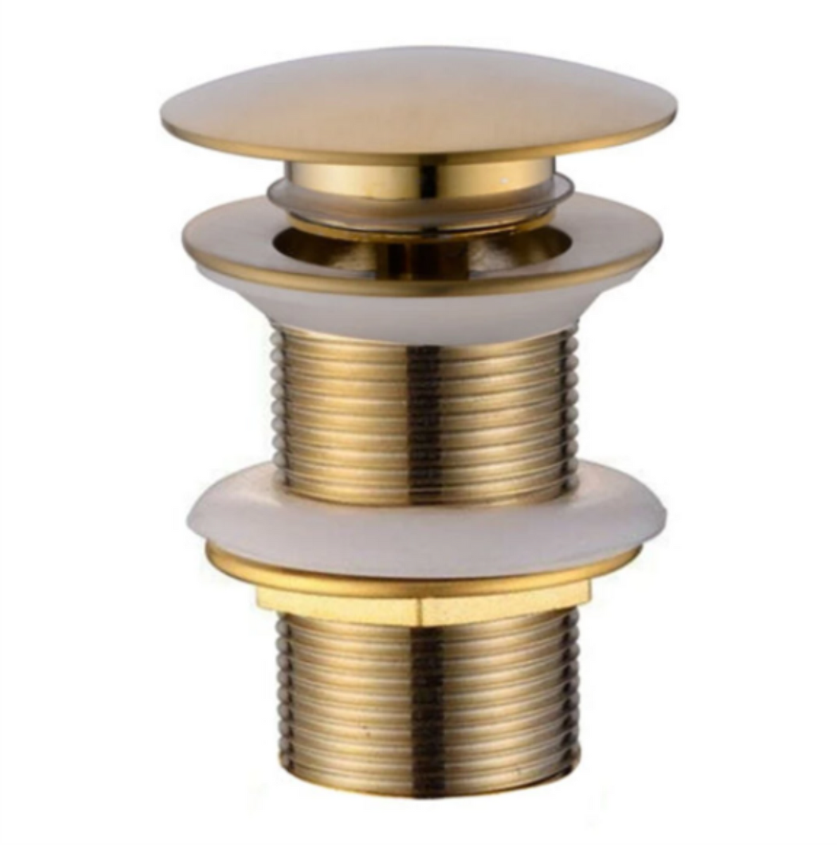 Pop Up Plug & Waste 32mm No Overflow - Brushed Gold – The Tapware Outlet
